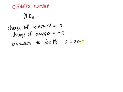 solved indicate the oxidation number of the two metallic elements in