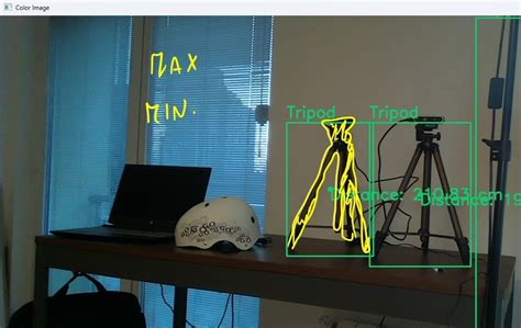 detect object s distance with lidar camera intel realsense l515 pysource