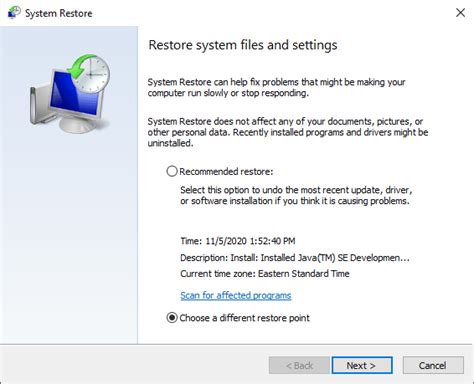 create restore point utility easily and safely backup windows os v1