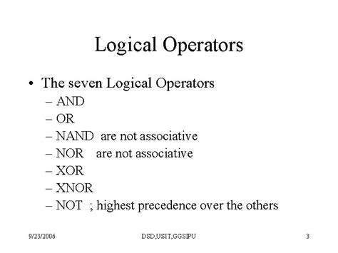 Operators Assignment Operators Logical Operators Relational Operators Shift