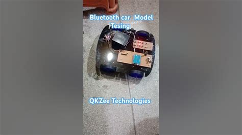 Bluetooth Car Model Testing Arduinoautomobile Arduinoproject Fyp
