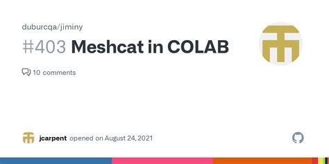 Meshcat In Colab · Issue 403 · Duburcqajiminy · Github