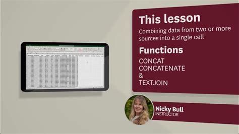 Fundamental Of Excel Concatenate Concat And Text Join Part3