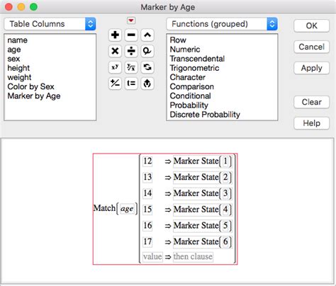 Solved More S Regarding Row State Columns Jmp User Community