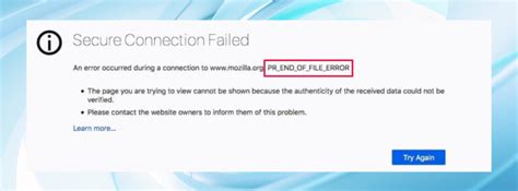 PR END OF FILE ERROR Solutions For Frustrated Users