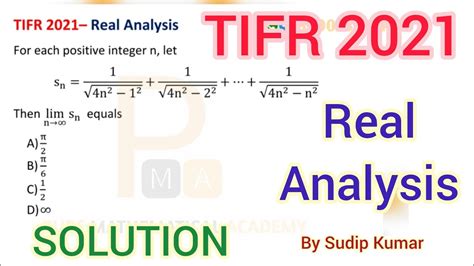 Tifr Mathematics 2021 Solution Tifr 2021 Maths Qno 01 Solution