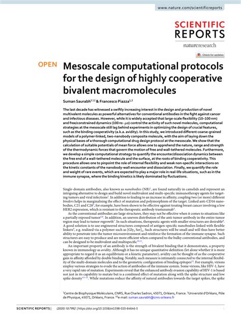 Pdf Mesoscale Computational Protocols For The Design Of Highly