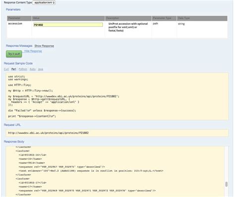 The Proteins Api Accessing Key Integrated Protein And Genome