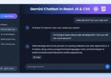 Build an AI Chatbot in React JS & CSS | Step-By-Step Guide