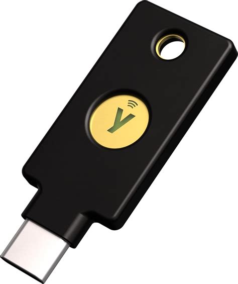 Yubico Security Key C Nfc Black Two Factor Authentication 2fa