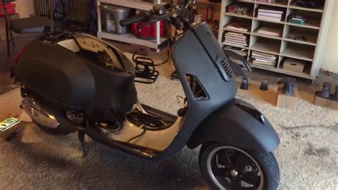 Vespa Gts Custom Paint