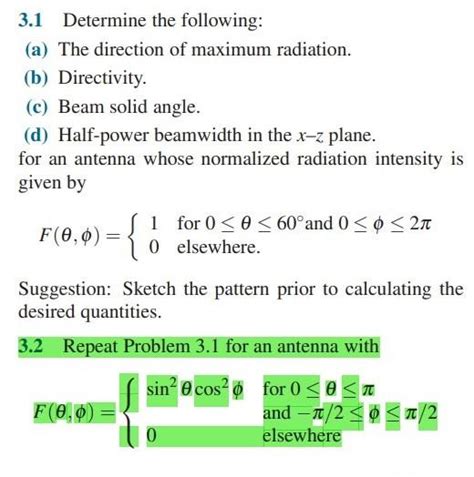solved 3 1 determine the following a the direction of
