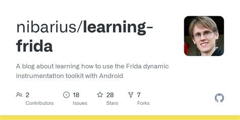 github nibarius learning frida a blog about learning how to use the