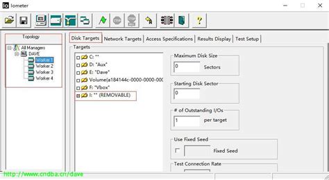 Io压力测试工具 Iometer 使用说明 中国dba社区