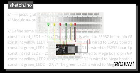 Week 4 Wokwi Esp32 Stm32 Arduino Simulator