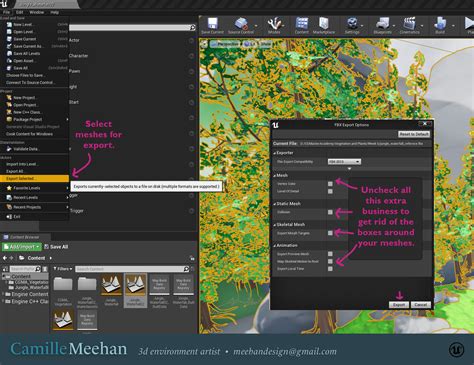 camille meehan solved ucx subtool in my unreal 4 to zbrush import
