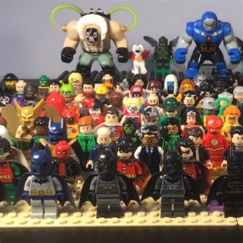 10 Lego Dc Minifigs Bulk Lot Batman Minifigure Lot Justice League Figs