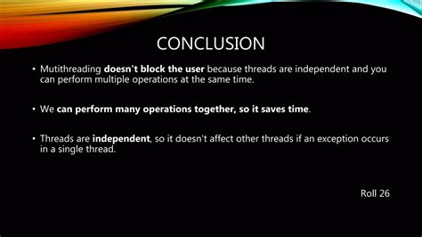 Multithreading And Deadlock Ppt