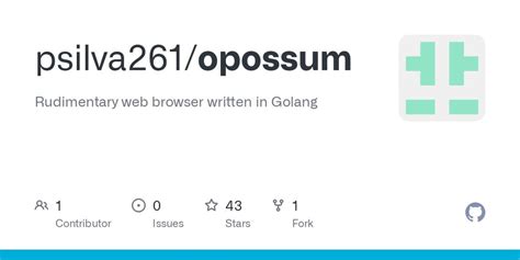 opossum cross platform web browser written in golang optimized for plan 9 r patient hackernews