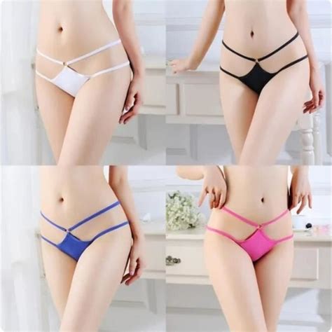 Lot de strings design sensuels pour femme V Multicolore Cdiscount Prêt à Porter
