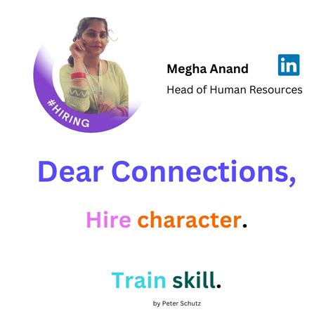 Megha Anand Posted On Linkedin