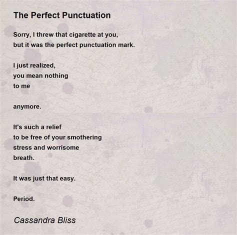 Punctuation Poems
