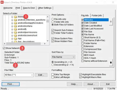 How To Print Lists Of Files In A Folder In Windows 10