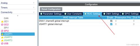 嵌入式开发 Stm32用dmaidle中断方式串口接收不定长数据idledma Csdn博客