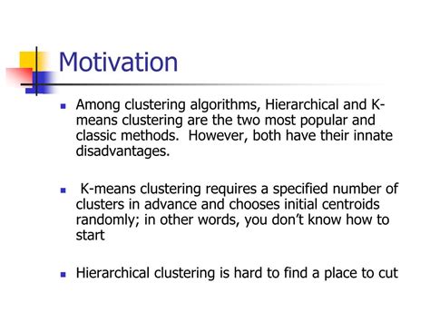 Ppt Hybrid Hierarchical Kmeans Clustering And Db Scan Powerpoint