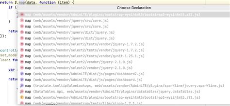 Phpstorm Cant Tell Which Map Is Going To Run Ides Support