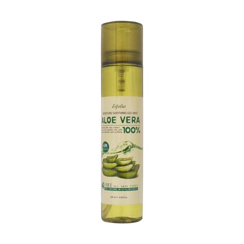 Esfolio- Aloe Vera 100% Moisture Soothing Gel Mist, 120ml – Bagallery