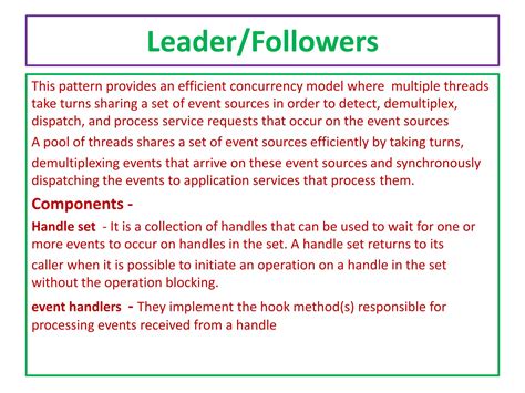 Architectural Patterns Part 4 Ppt