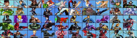 My Mvc 4 Roster Explanation In Comments R Marvelvscapcom