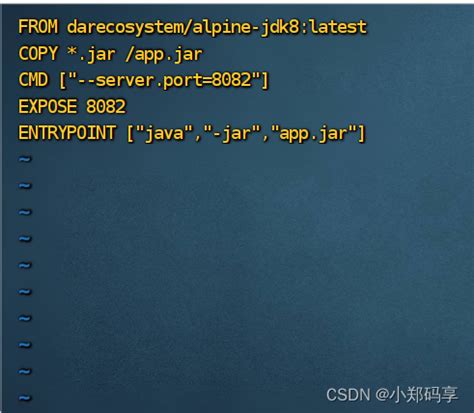 Dockerfile部署jar+mysql_dockerfile部署mysql-CSDN博客