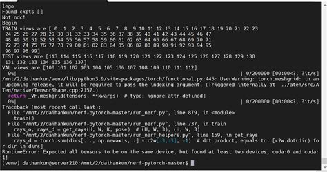 a question about cuda device · issue 50 · yenchenlin nerf pytorch · github