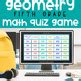 Geometry PowerPoint Review Game Th Quiz Game Math Test Prep End Of Unit