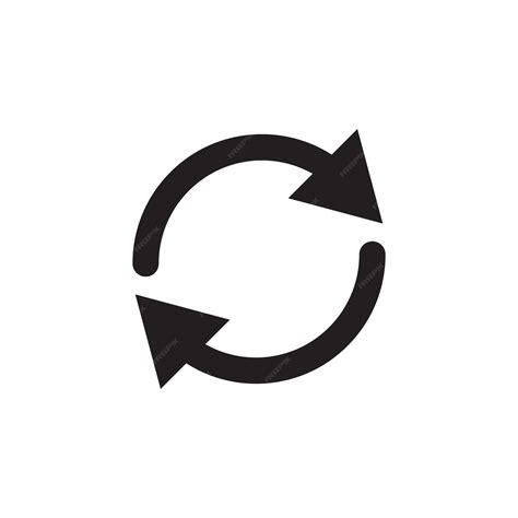 Premium Vector Refresh Icon Vector Illustration