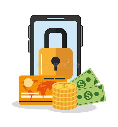 Cyber Security System And Media Design Stock Vector Illustration Of Warning Information 82074460