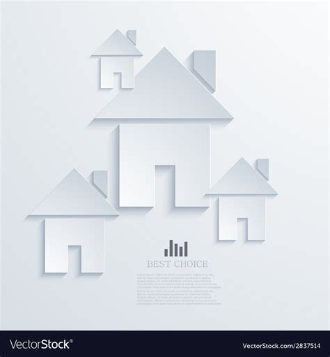 Modern Real Estate Background Royalty Free Vector Image