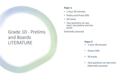 Assessment Igcse 9 And 10 Overview Pptx