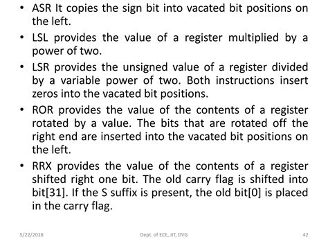 Module 2 Arm Cortex M3 Instruction Set And Programming Pptx