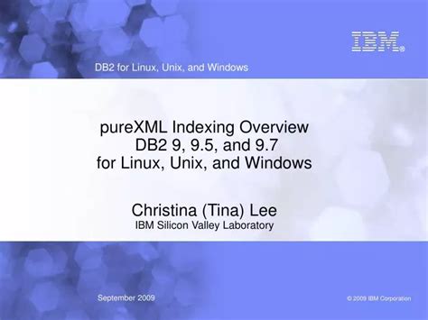 ppt db2 for linux unix and windows powerpoint presentation free