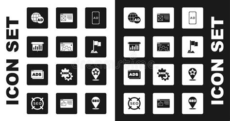 Set Advertising Browser Setting Board With Graph Chart Location