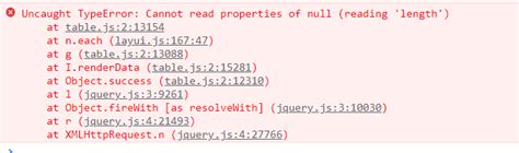 Uncaught Typeerror Cannot Read Properties Of Null Reading Length 谜语 博客园