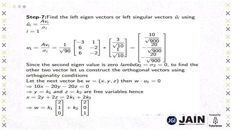 MODULE Matrix Decomposition Pptx