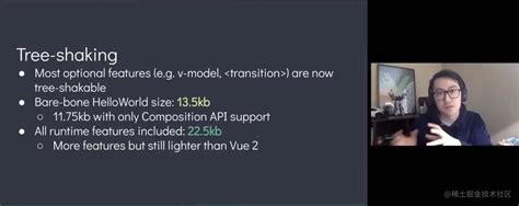 看尤老师解释vue3中提到的tree Shakingvue3中提到一个叫tree Shaking的东西，有人称之为摇树 掘金