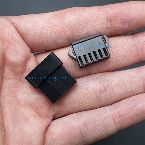 2 54mm 6 Pin Black Plastic Male Female Jst Sm Housing Crimp Terminal Connector Arduino