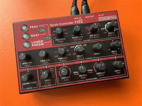 Stereoping Synth Controller Reverb