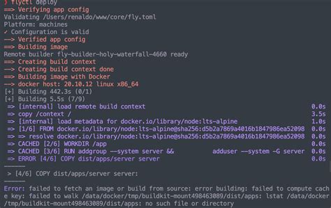 Deploy NodeJS In NX Monorepo Questions Help Fly Io