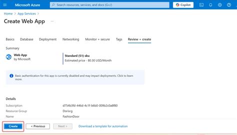 Deploying An Azure Web App A Step By Step Guide Dev Community